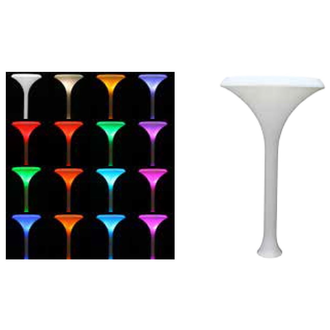 LED Slim High Table BE Lifestyles LED Slim High Table BE Lifestyles